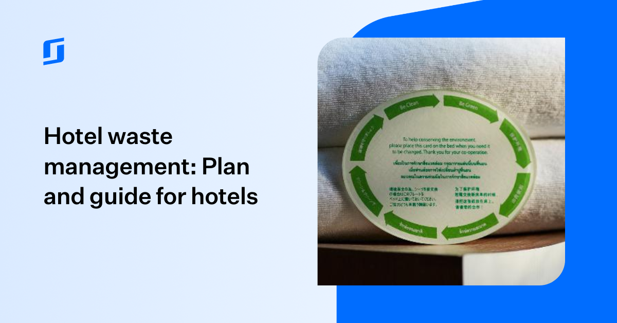 Hotel waste management: Plan and guide for hotels | SiteMinder